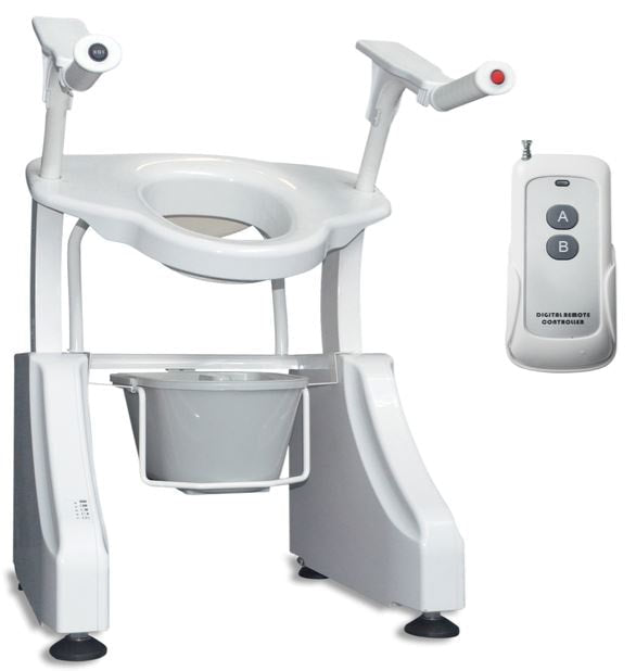 Windsor Toilet / Commode Lift Seat (Special Order) – Sharkey Mobility